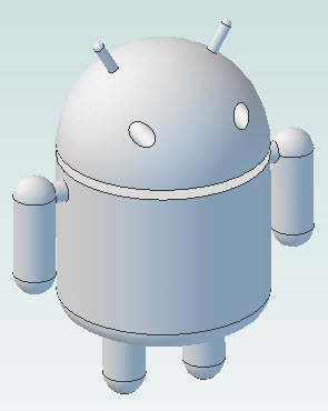 Designing And 3D Printing The Android Robot – Deelip.com