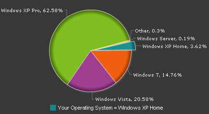 Windows XP Still Rules – Deelip.com